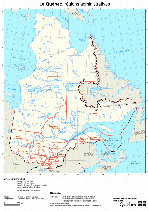 Le territoire québécois « QuébecPolitique.com